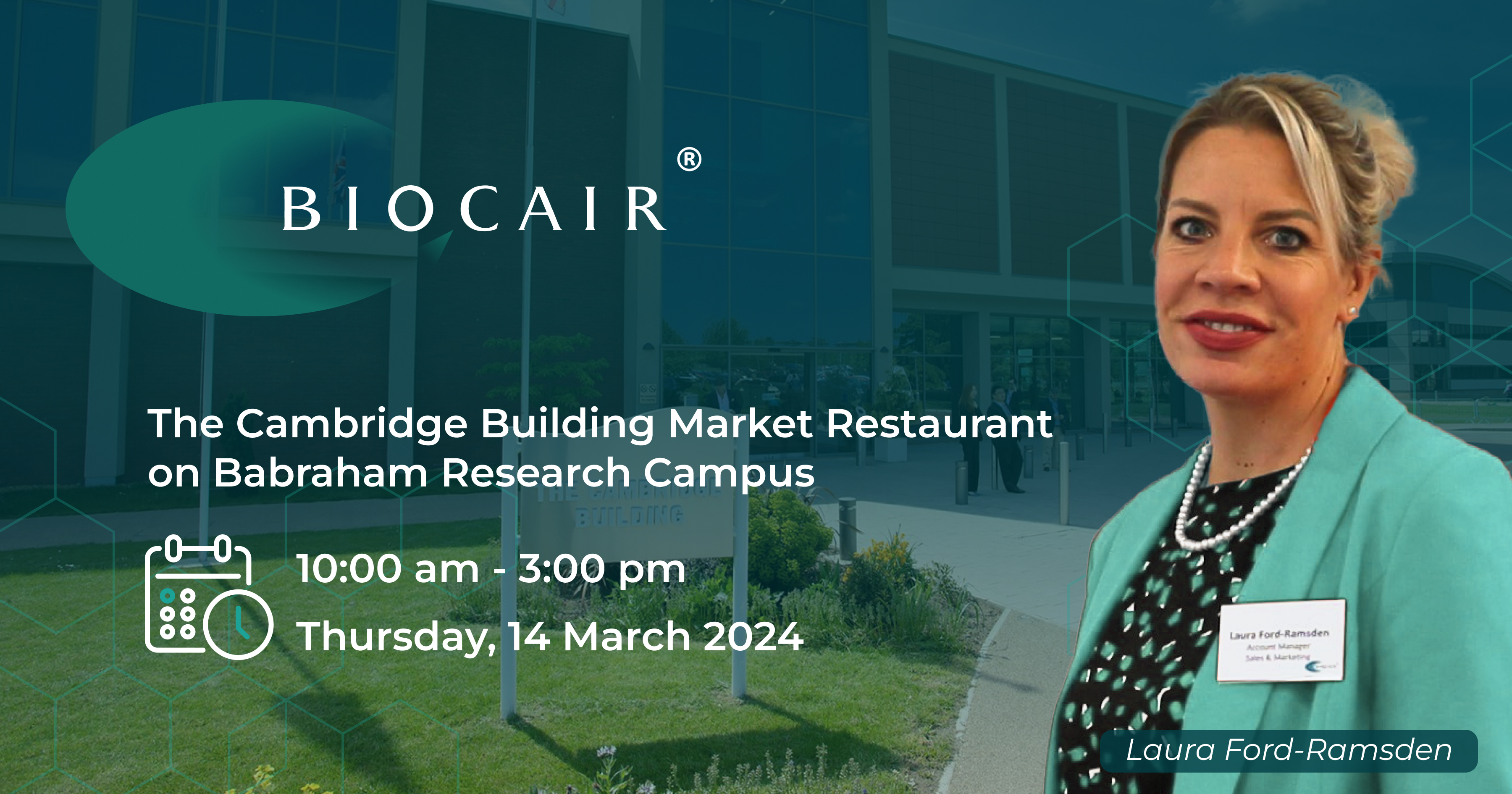 Event: Biocair Showcase at Babraham Research Park 2024